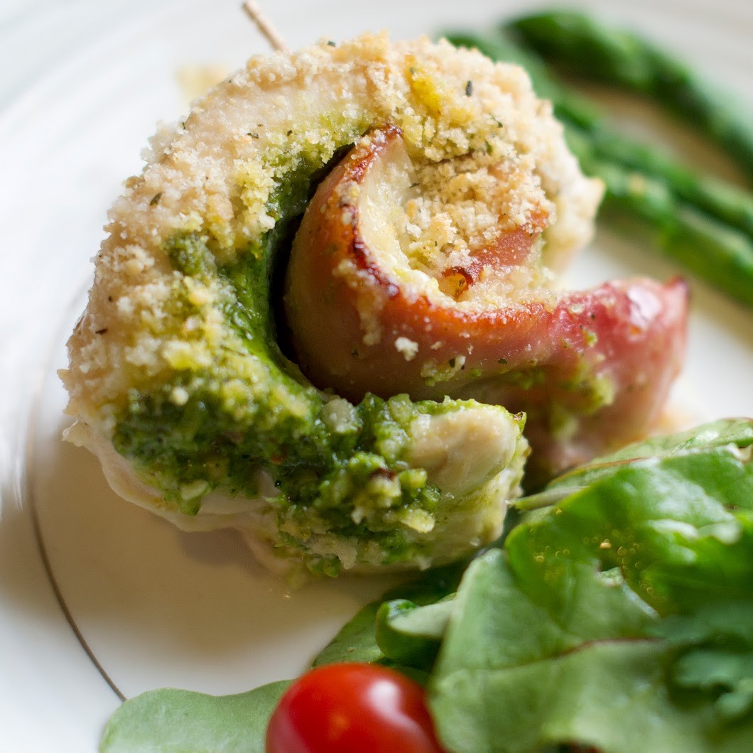 Chicken Pesto Cordon Bleu - Eighteen25