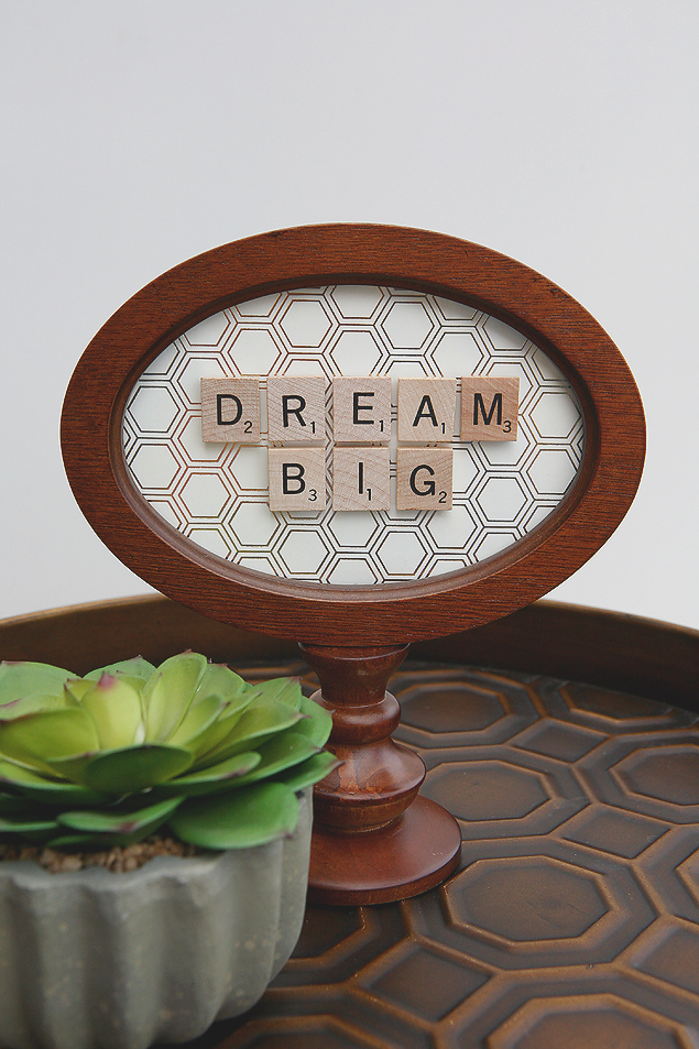 dream big scrabble frame s - Eighteen25