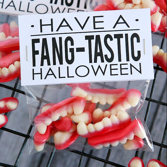 Have a Fang-tastic Halloween Tags - Eighteen25