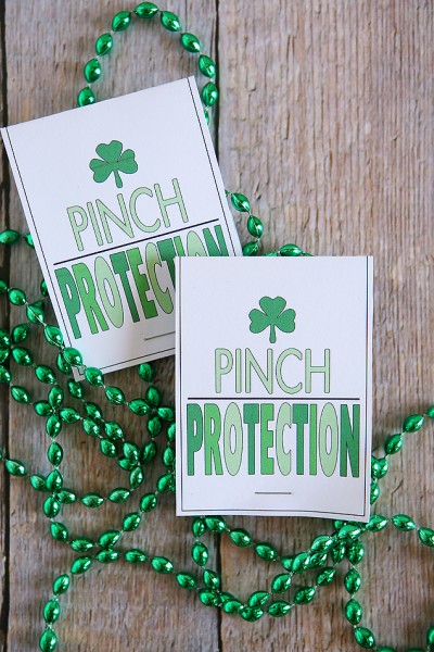 St. Patrick's Day Pinch Protection Necklaces - Eighteen25