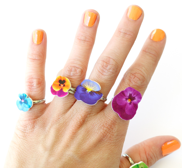 Flower Rings for Spring-5 - Eighteen25
