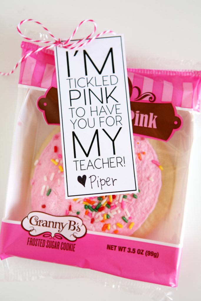 Tickled Pink Back To School Teacher Gifts | Eighteen25