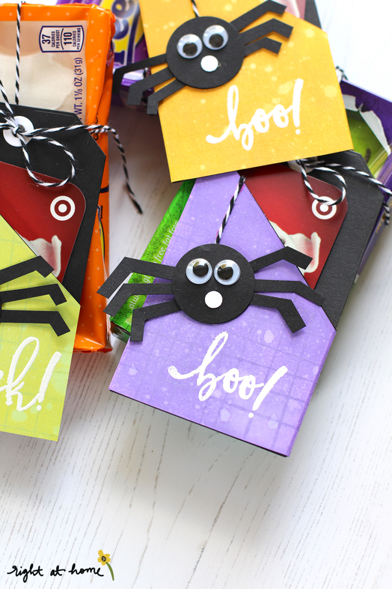 DIY Halloween Gift Card Tags - Eighteen25