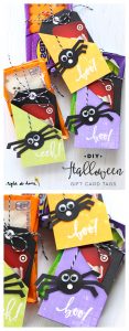 DIY Halloween Gift Card Tags - Eighteen25