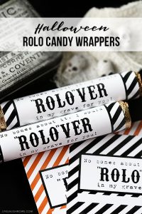 Halloween Rolo Candy Wrappers - Eighteen25