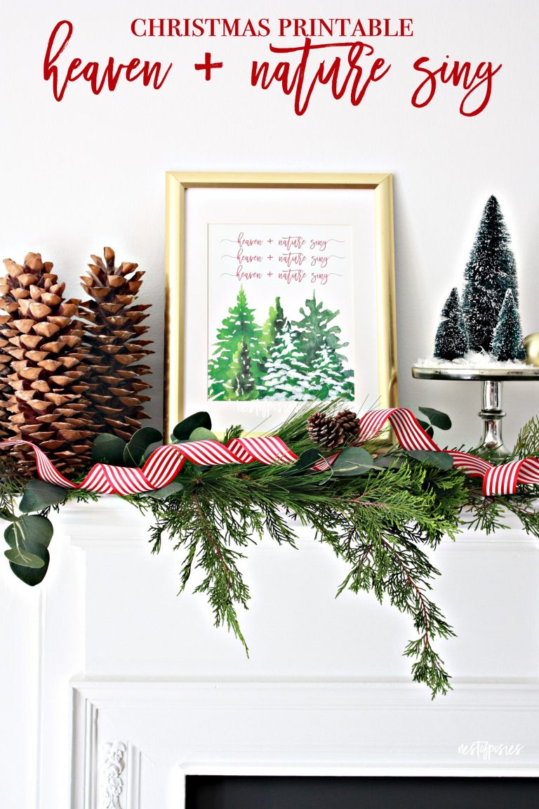 Free Christmas Printables That'll Look Great In Your Home | Eighteen25